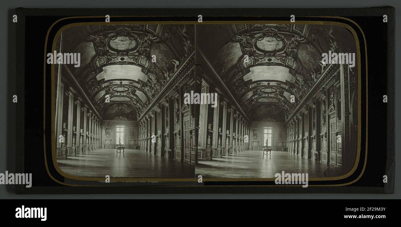 Musee du Louvre, Apollo Room Stock Photo - Alamy