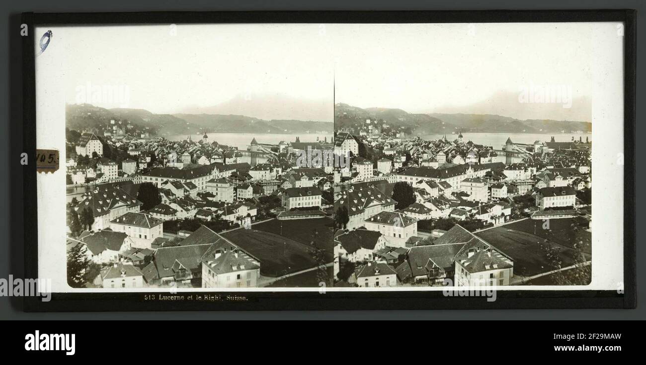 Lucerne and the Righi, Switzerland Stock Photo - Alamy