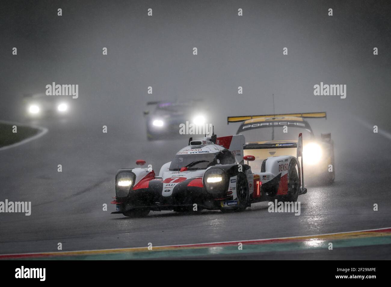 07 LOPEZ Jose Maria (arg), CONWAY Mike (gbr), KOBAYASHI Kamui (jpn), Toyota TS050 hybrid lmp1 ...