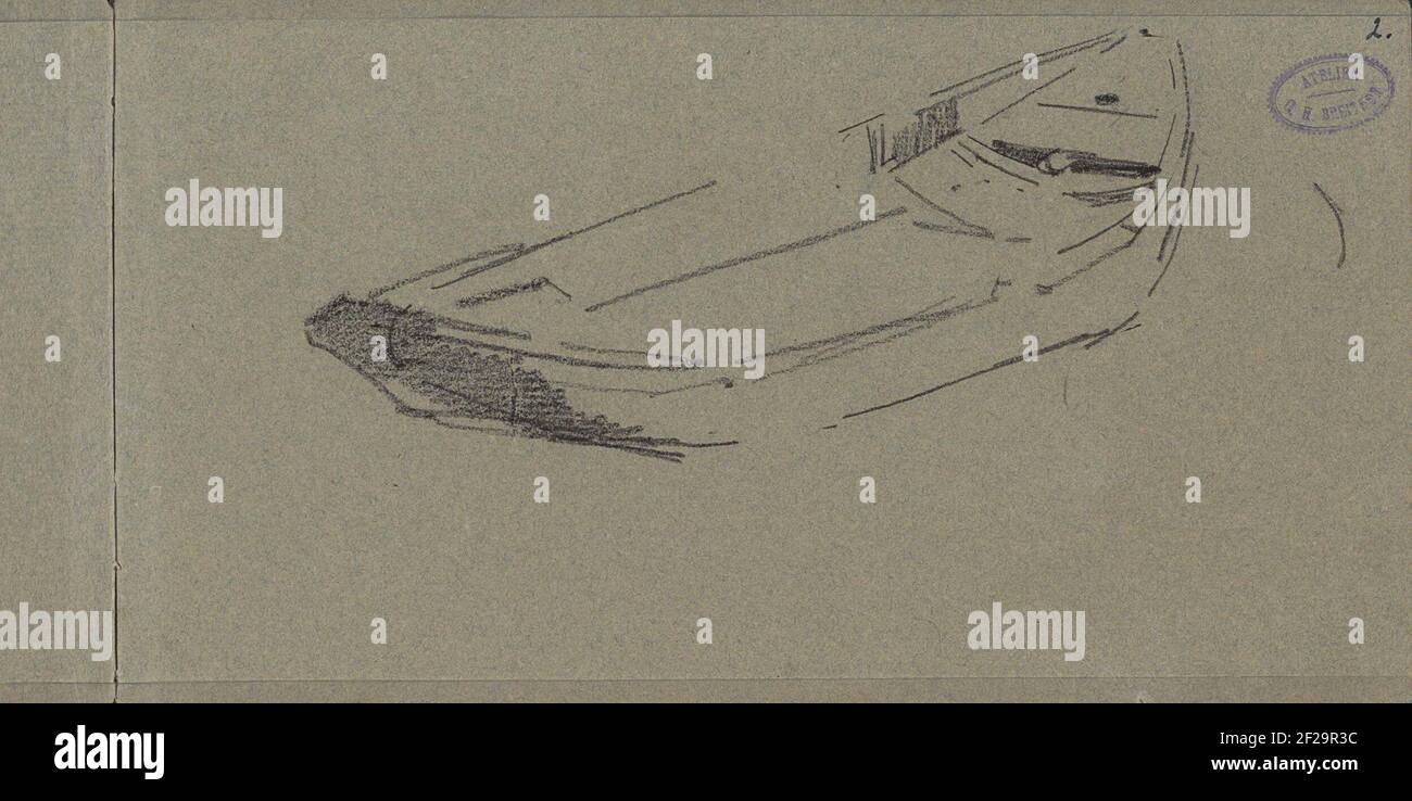 Boot.Leaf 2 from a sketchbook with 36 sheets Stock Photo - Alamy