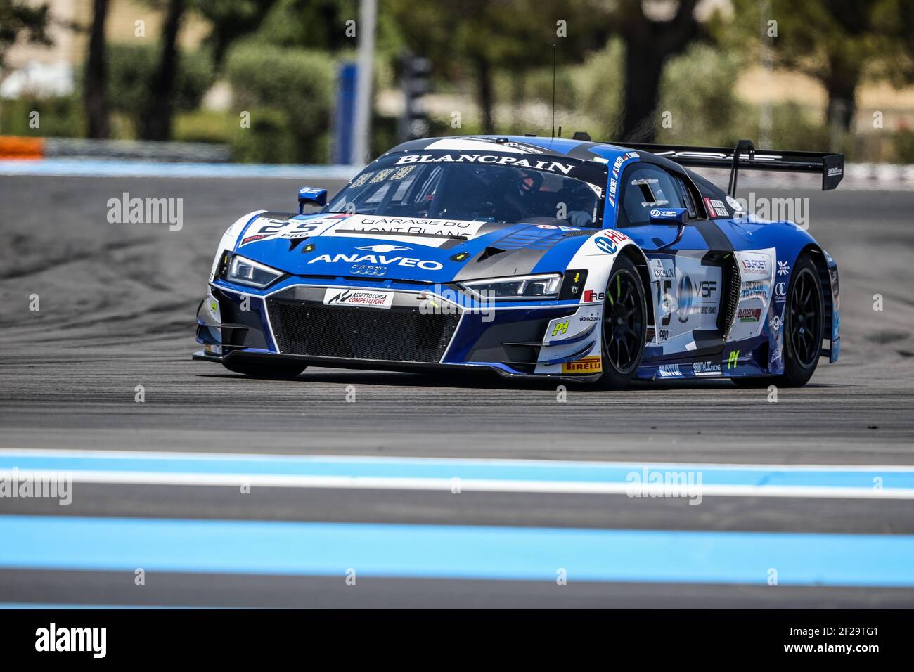 25 GACHET Simon, PALETTE Steven, HAASE Christopher, Audi R8 LMS GT3 ...