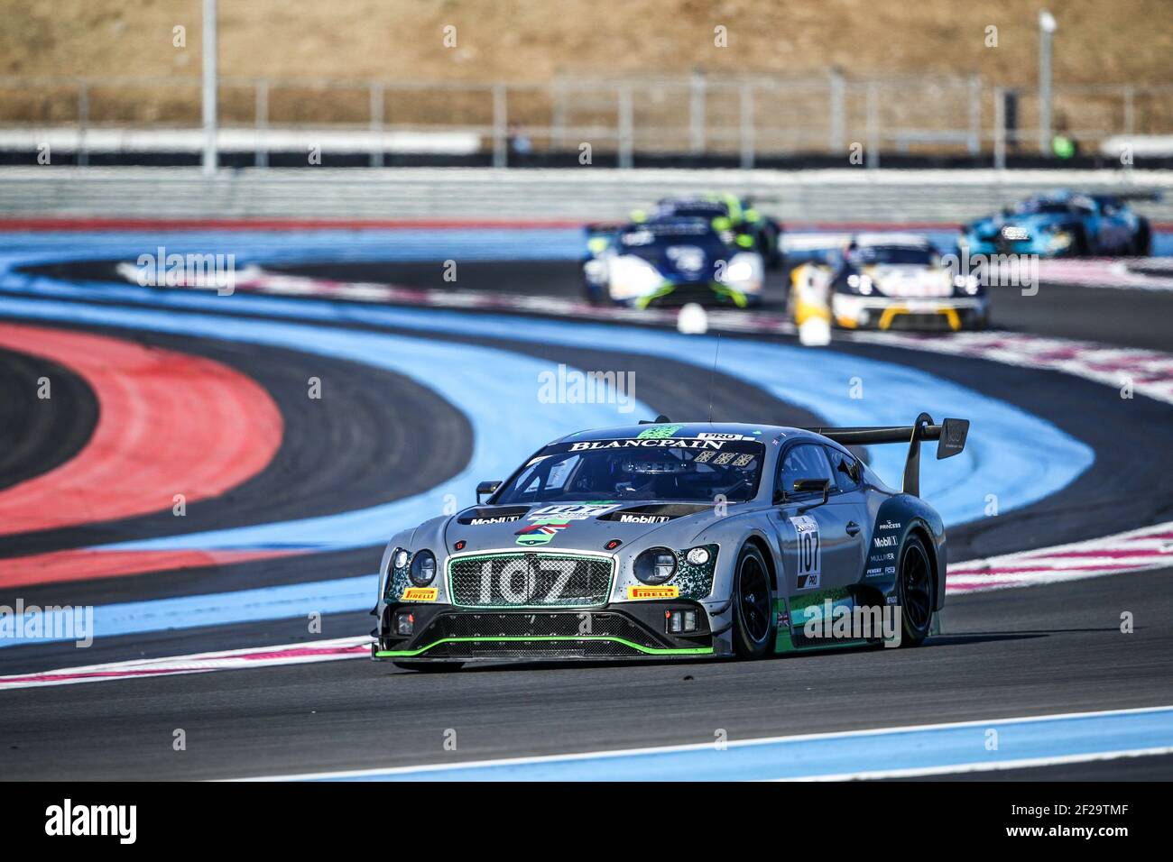 107 PEPPER Jordan, KANE Steven, GOUNON Jules, Bentley Continental GT3 ...