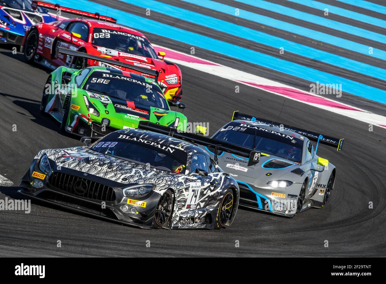 74 VOS Remon, BURKE Darren, Tom ONSLOW-COLE, Mercedes-AMG GT3, Ram ...