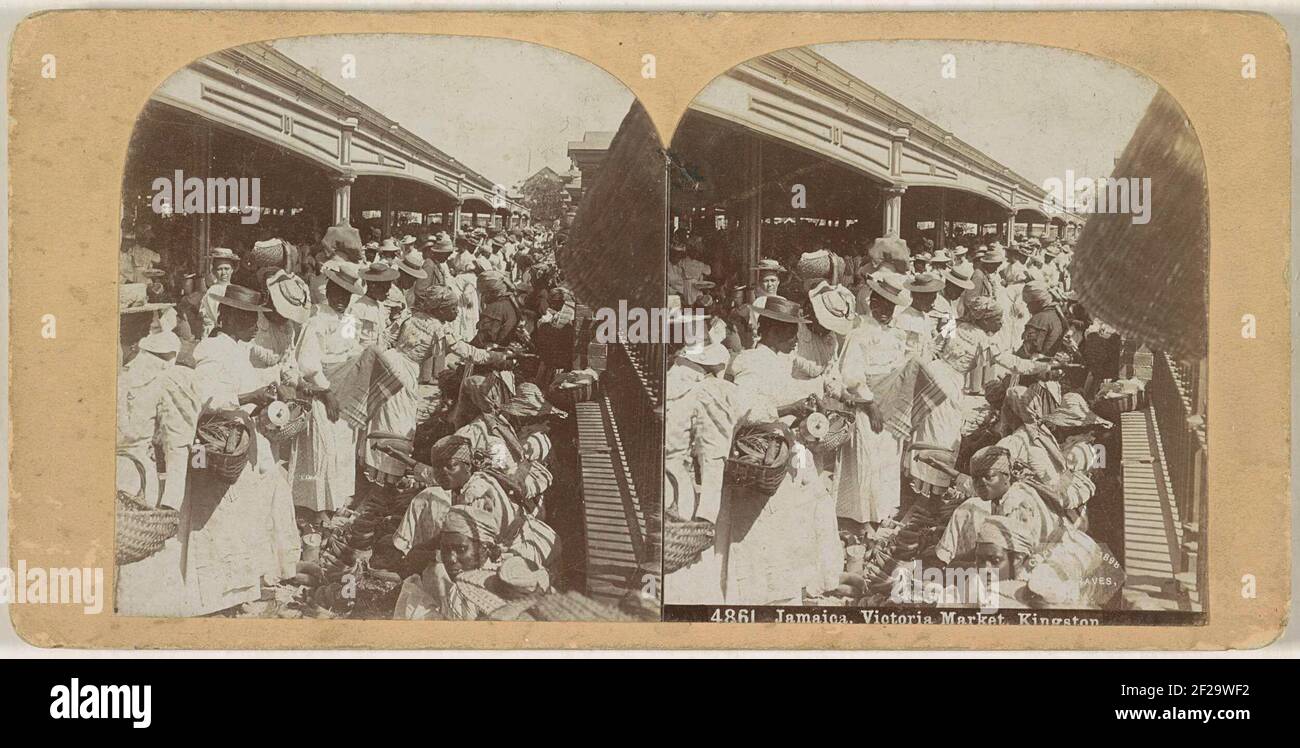 Jamaica food market caribbean hi-res stock photography and images - Alamy