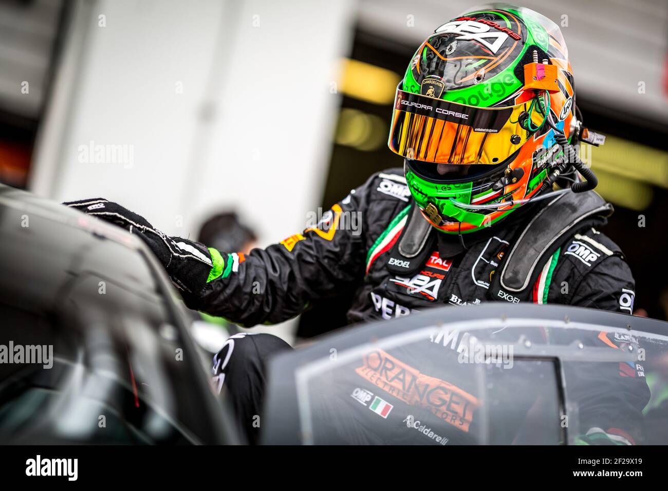 CALDARELLI Andrea, Lamborghini Huracan GT3 2019, Orange 1 FFF Racing ...