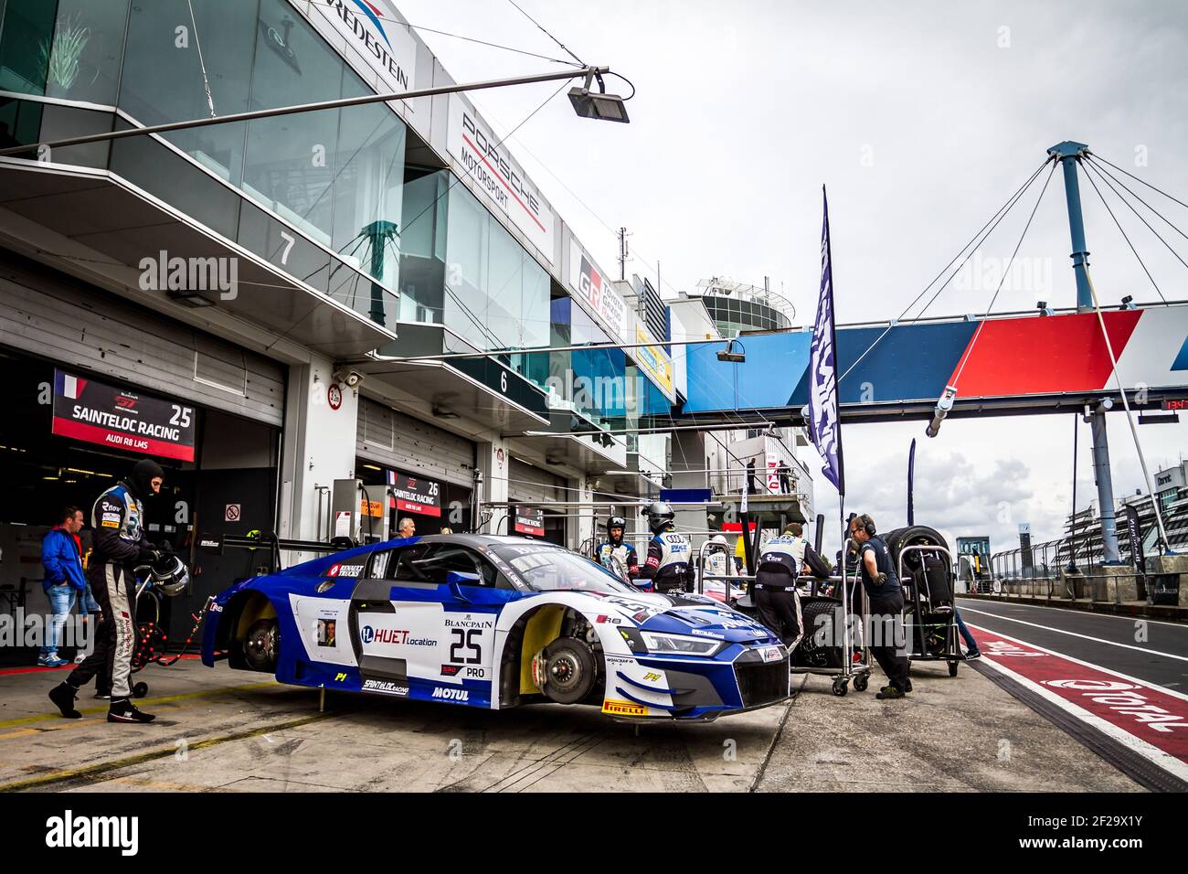 25 GACHET Simon (fra), HAASE Christopher (deu), Audi R8 LMS GT3 2019 ...