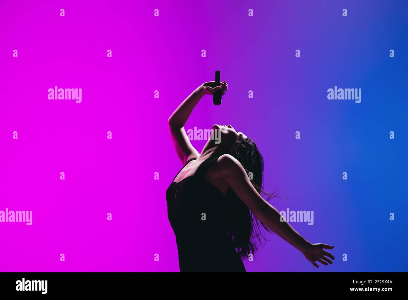 Pink singer body hi-res stock photography and images - Alamy