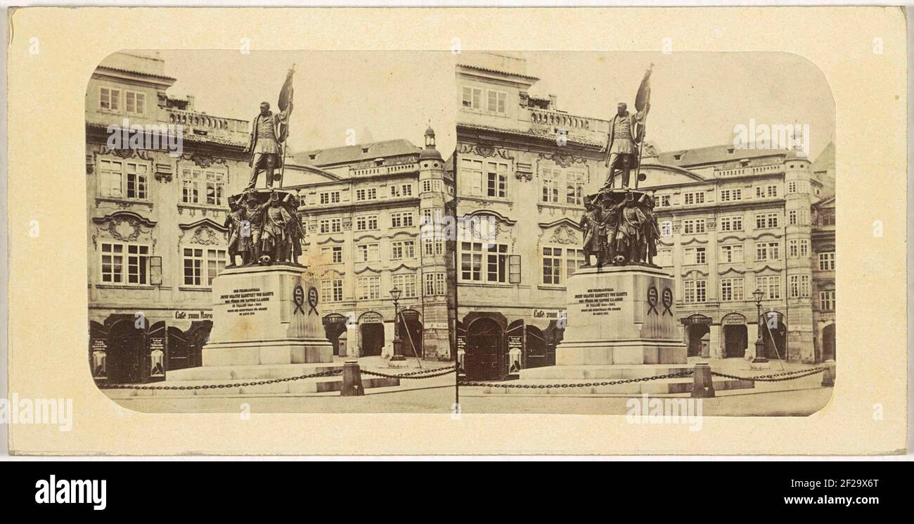 Germany. Prague. The Radetzkymonument Stock Photo - Alamy