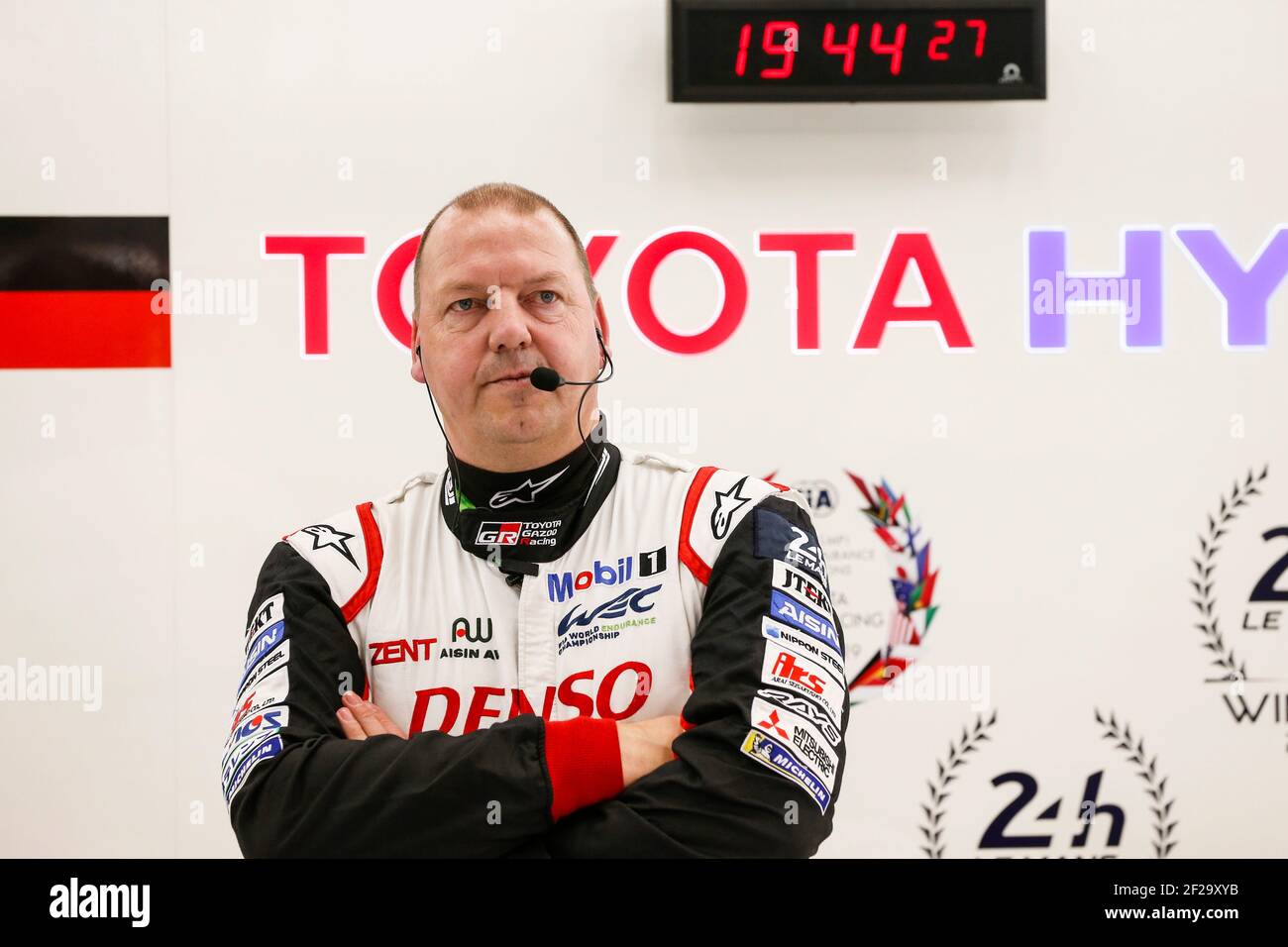 STEEGHS John (ndl), team manager Toyota racing, portait during the 2019 ...