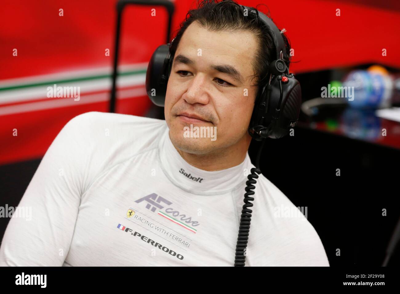 83 PERRODO Francois (fra), Ferrari 488 GTE EVO team AF Corse, portrait ...