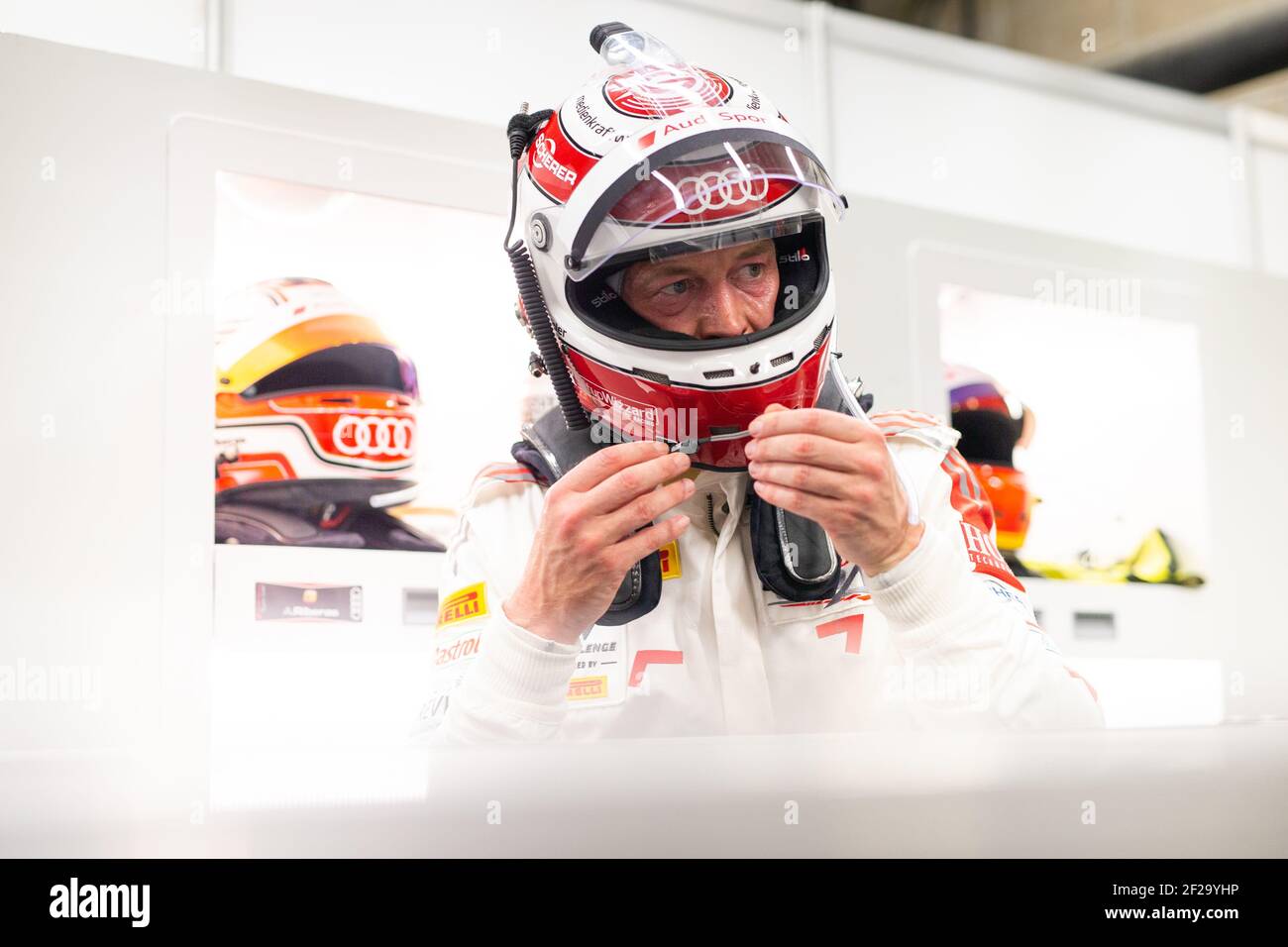 STIPPLER Frank (deu), Audi R8 LMS team Audi Sport WRT, portrait during ...