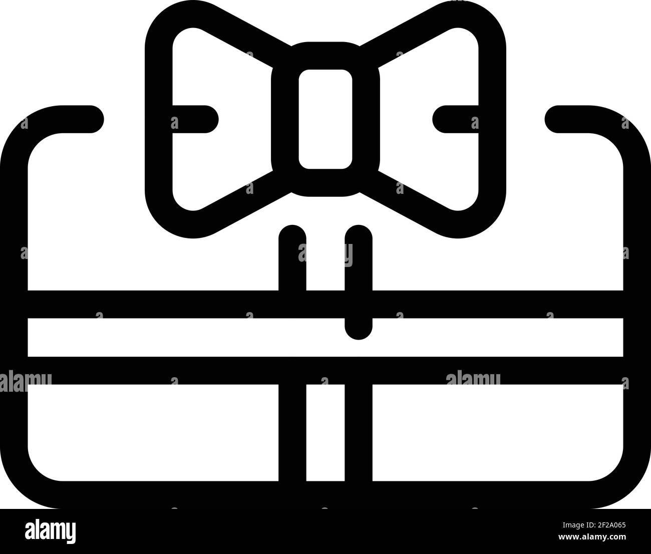 Voucher gift icon. Outline voucher gift vector icon for web design ...