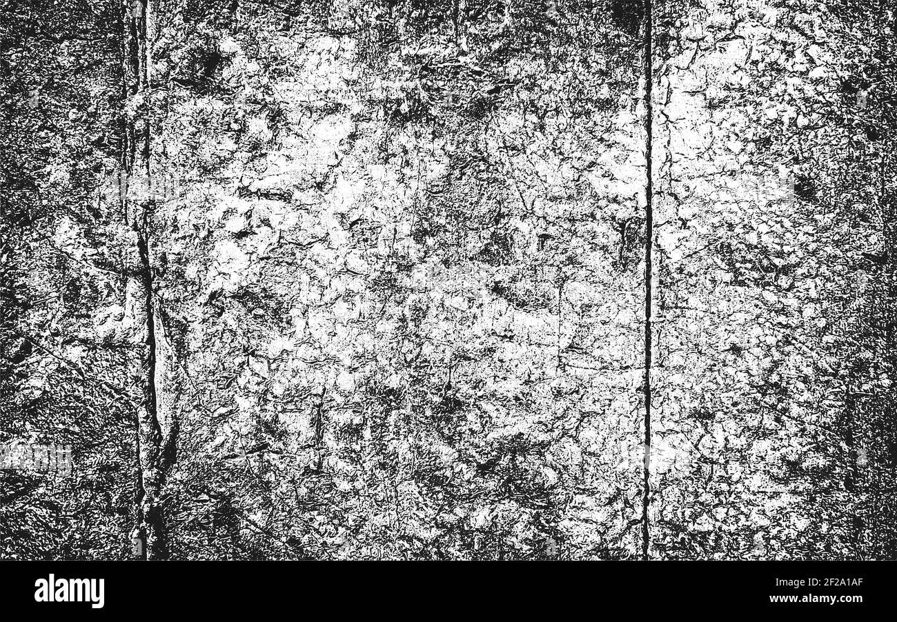 Distressed overlay texture of cracked concrete, stone or asphalt ...