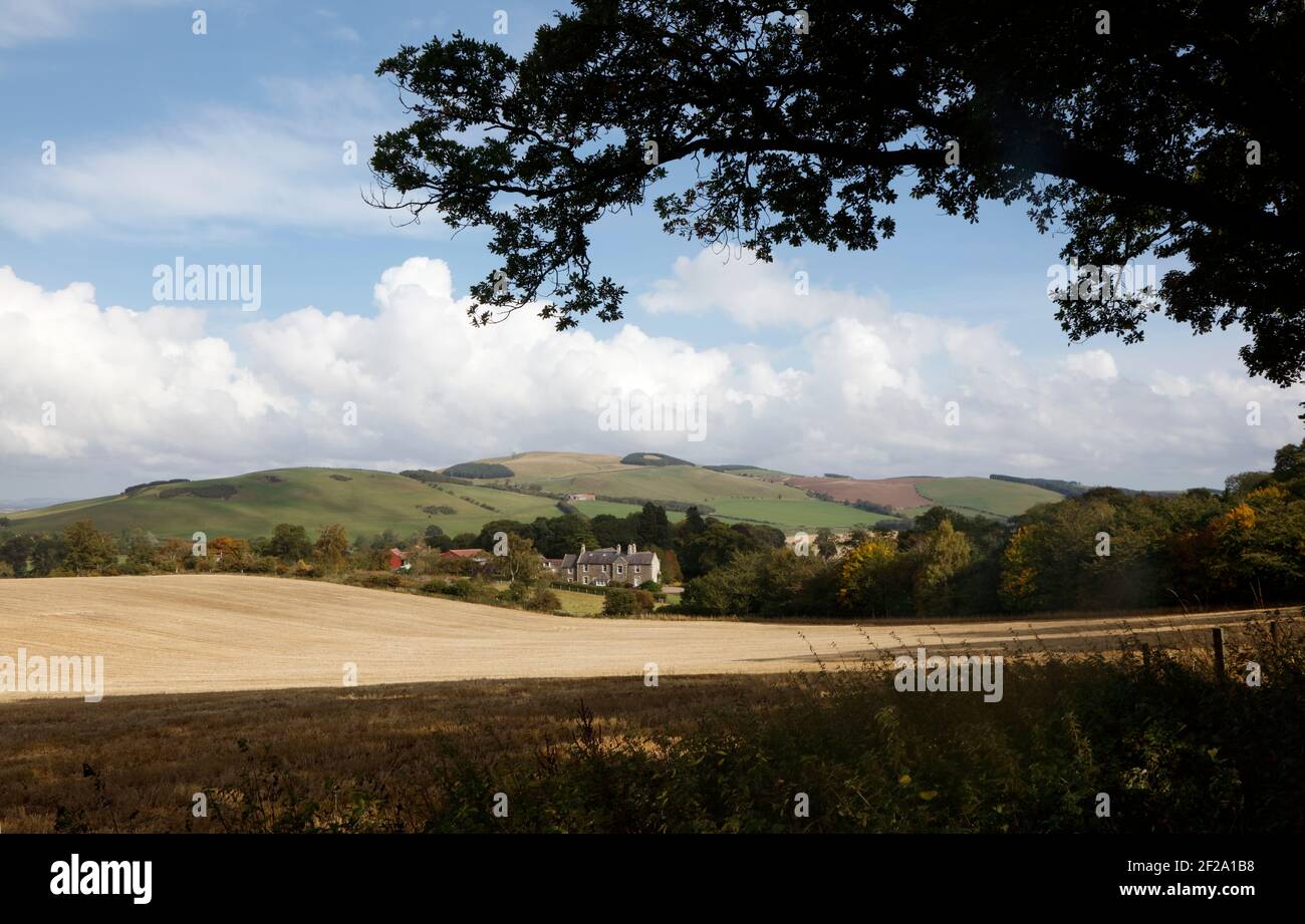 Pawston in the foothills of The Cheviots, Northumberland, England, UK ...