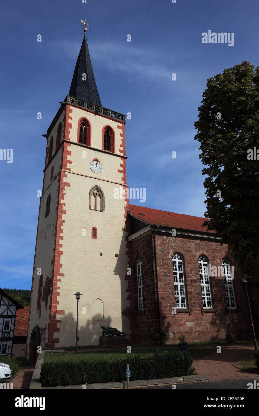 Town church Johanneskirche, Vacha, Wartburgkreis, Thuringia, Germany ...