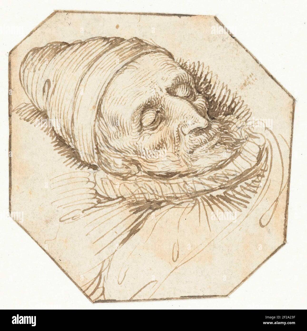 Portrait of a man on his death bed Stock Photo - Alamy