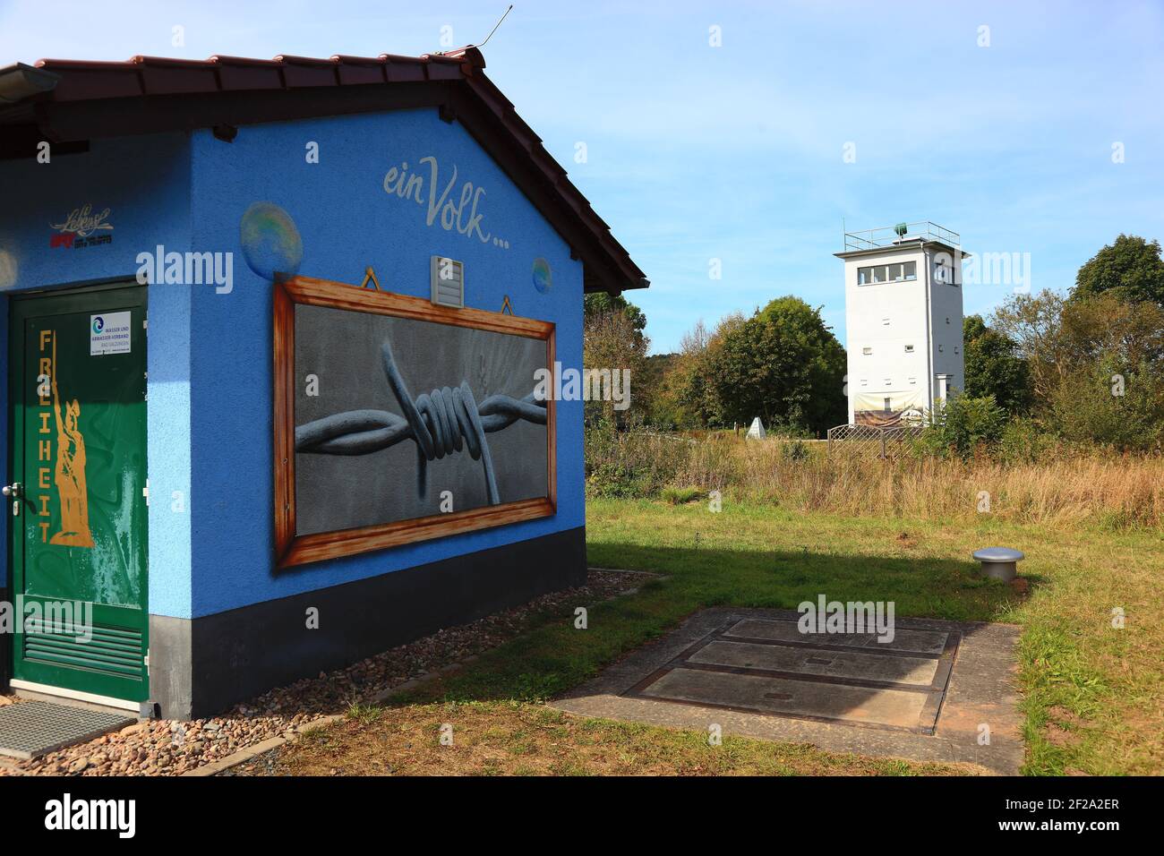 Vacha border tower memorial hi-res stock photography and images - Alamy