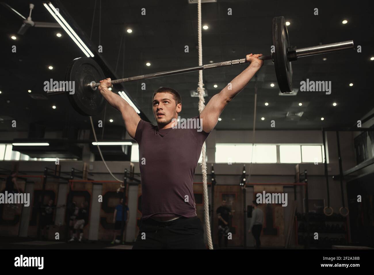 Low angle shot bodybuilder hi-res stock photography and images - Alamy