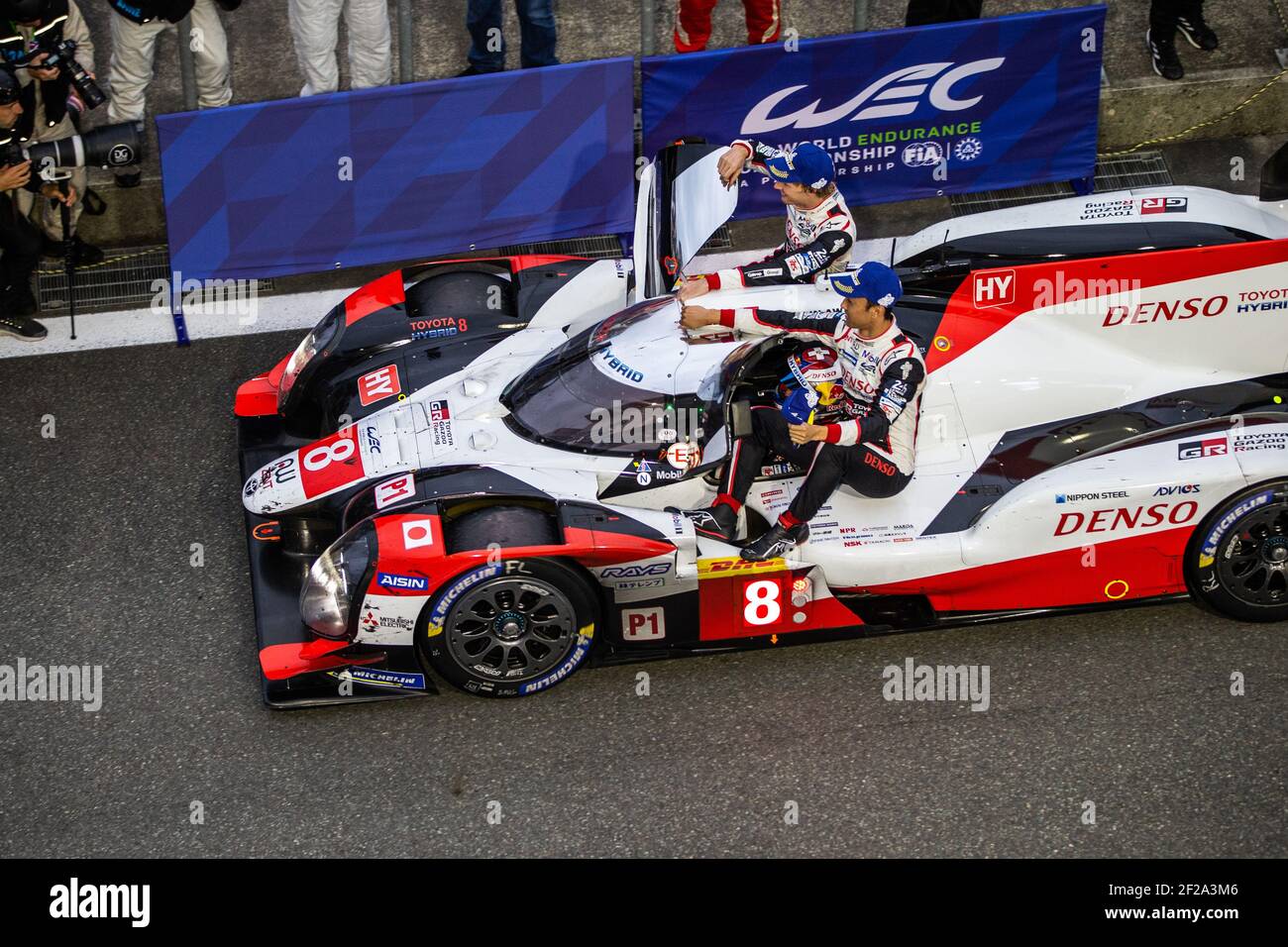 08 SEBASTIEN BUEMI (CHE), KAZUKI NAKAJIMA (JPN), BRENDON HARTLEY (NZL ...