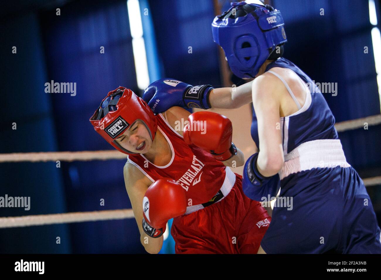 Ukrainian boxing championship hi-res stock photography and images - Alamy