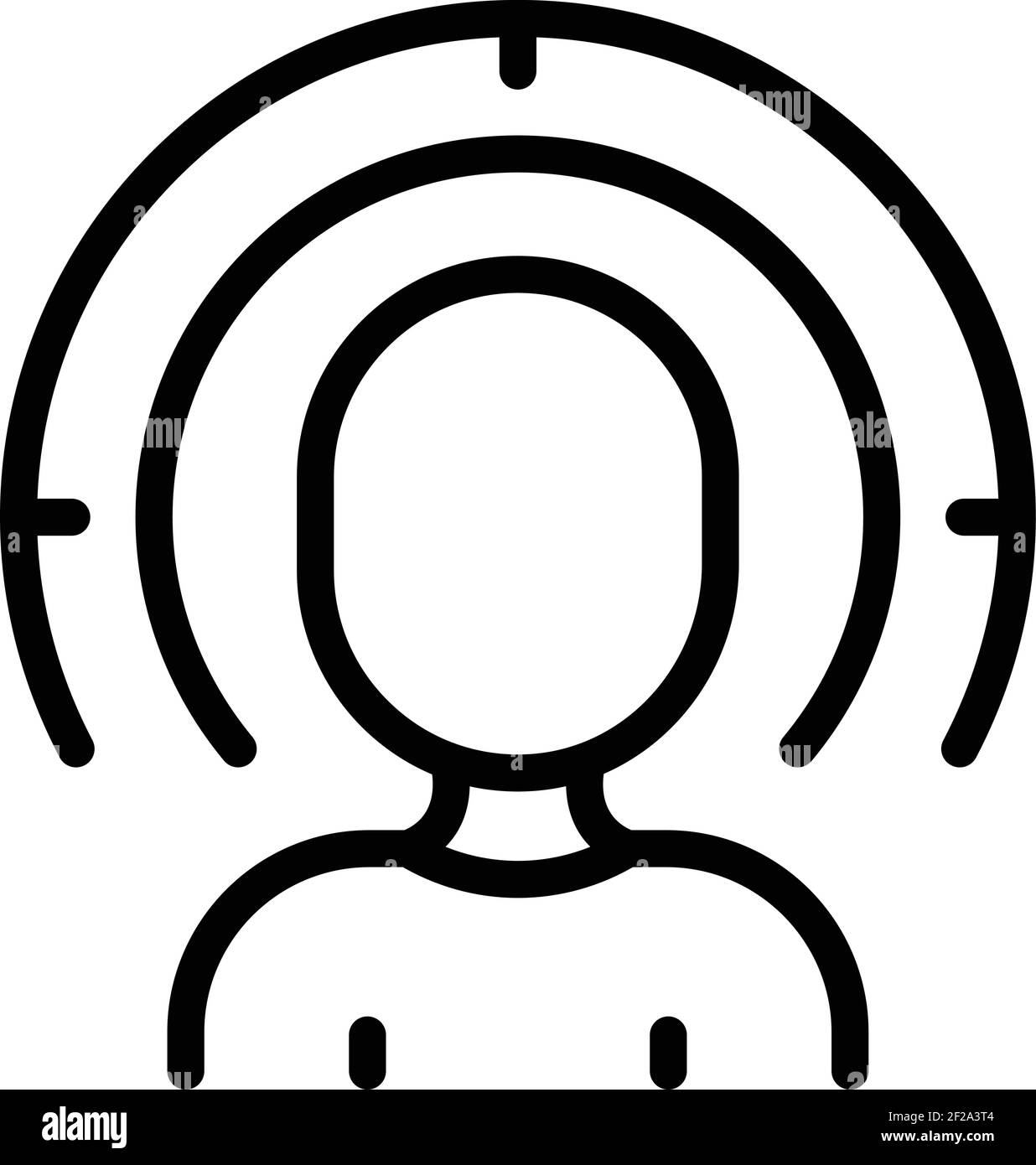 Target audience icon. Outline target audience vector icon for web ... Target audience icon. Outline target audience vector icon for web ...