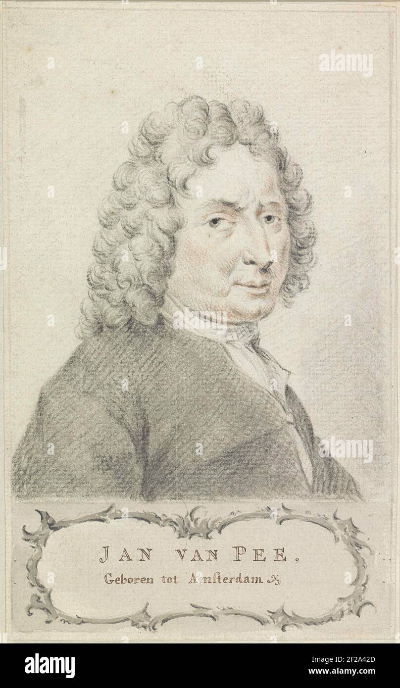 Portrait of Jan van Pee Stock Photo - Alamy