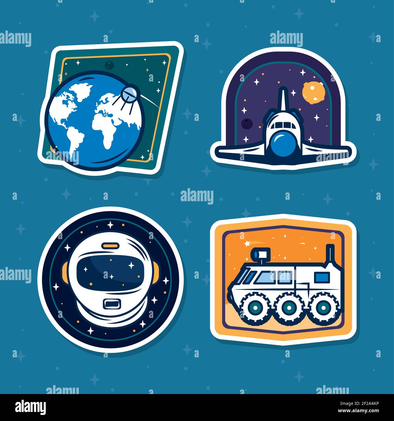Space astronaut badges hi-res stock photography and images - Alamy