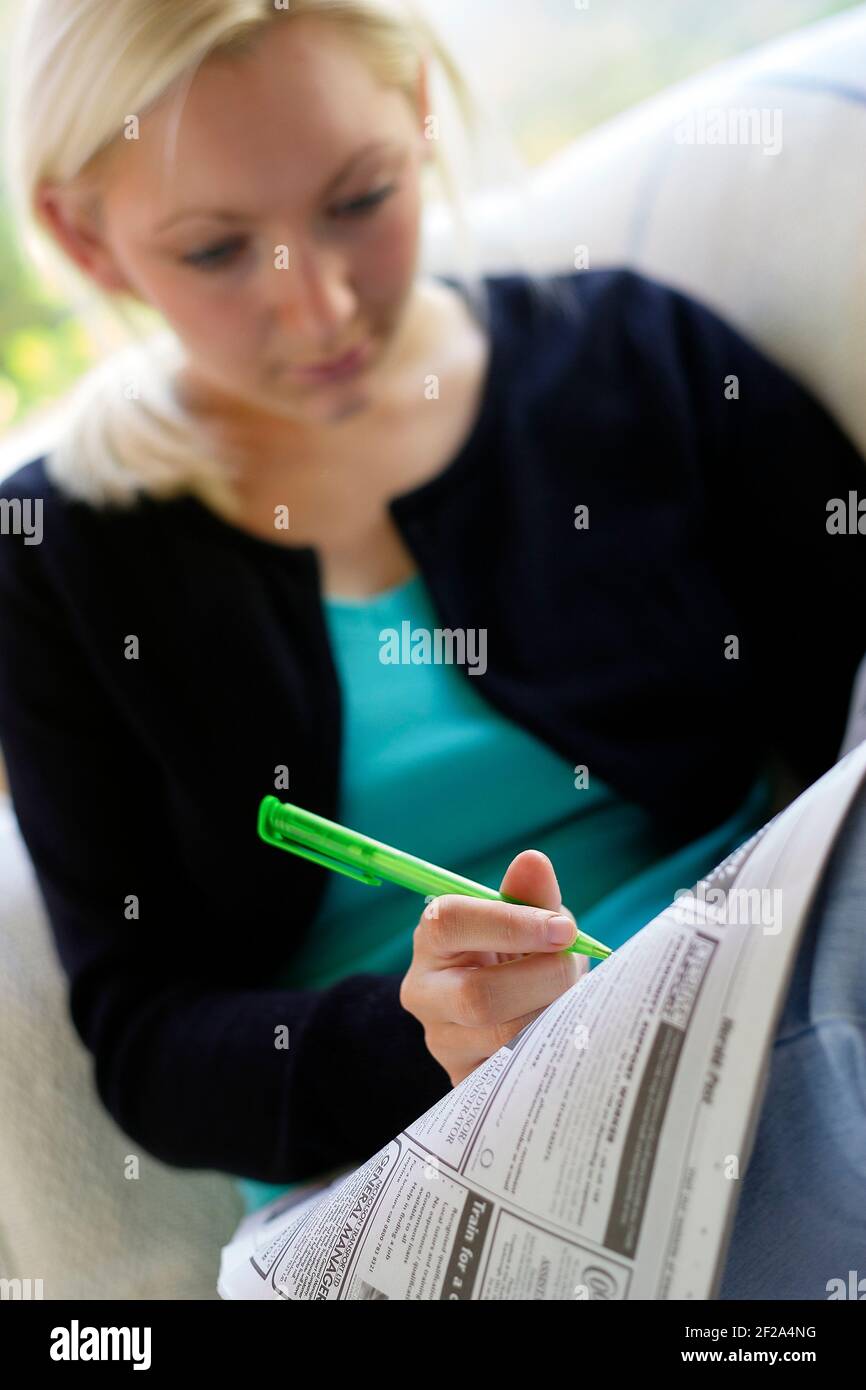 Newspaper advert local hi-res stock photography and images - Alamy