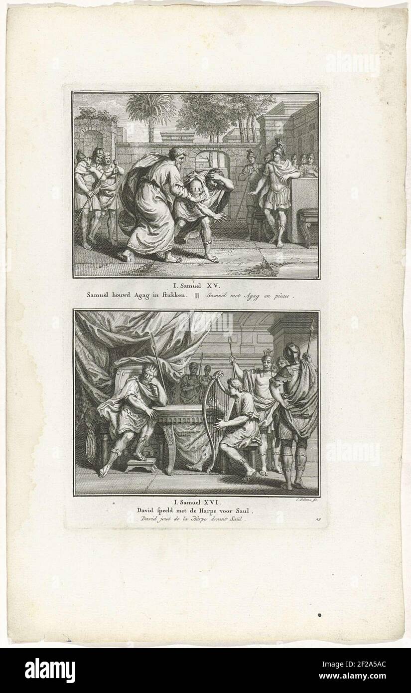 Samuel cuts agag hi-res stock photography and images - Alamy