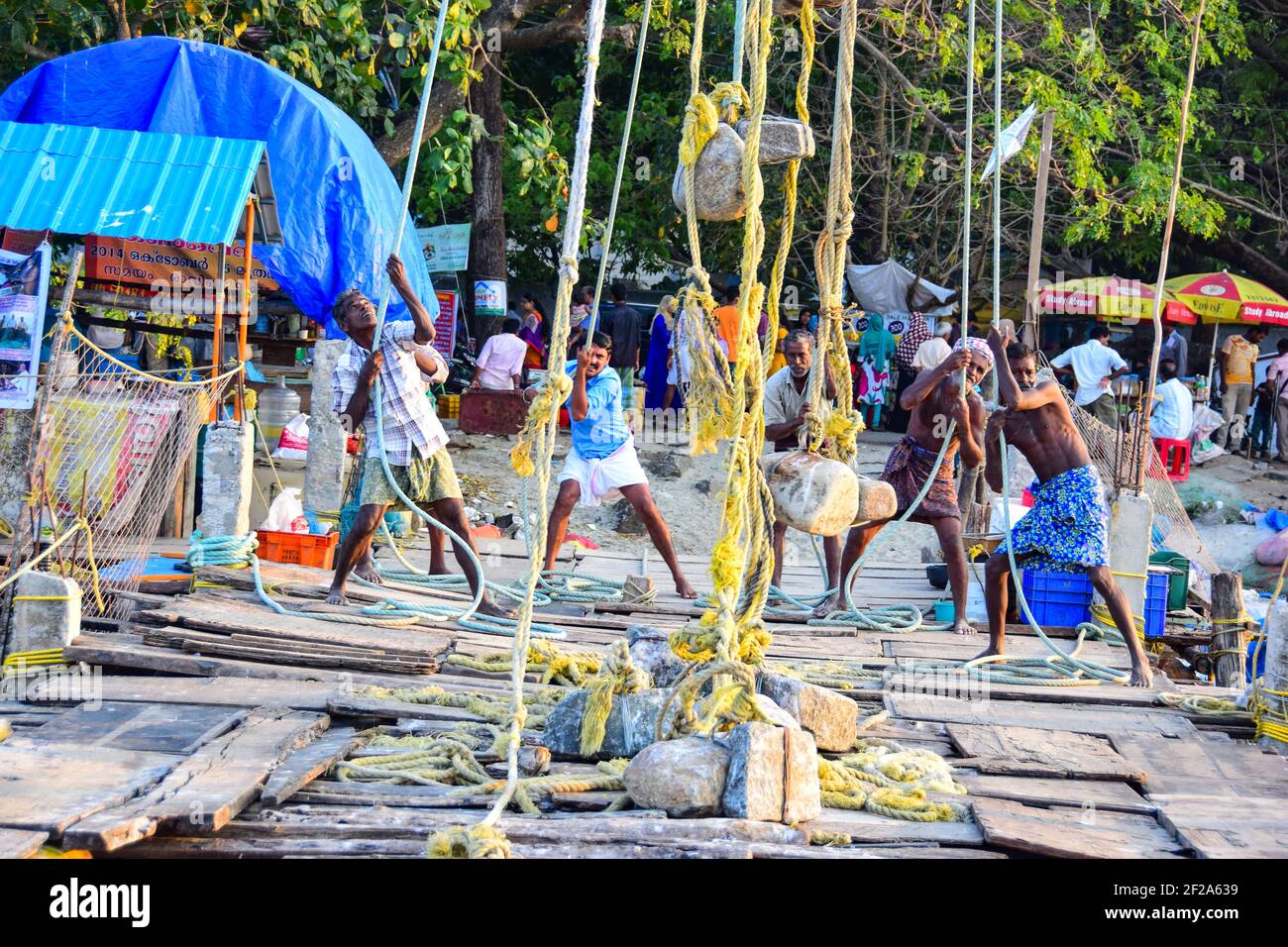 Indian fishermen hi-res stock photography and images - Alamy