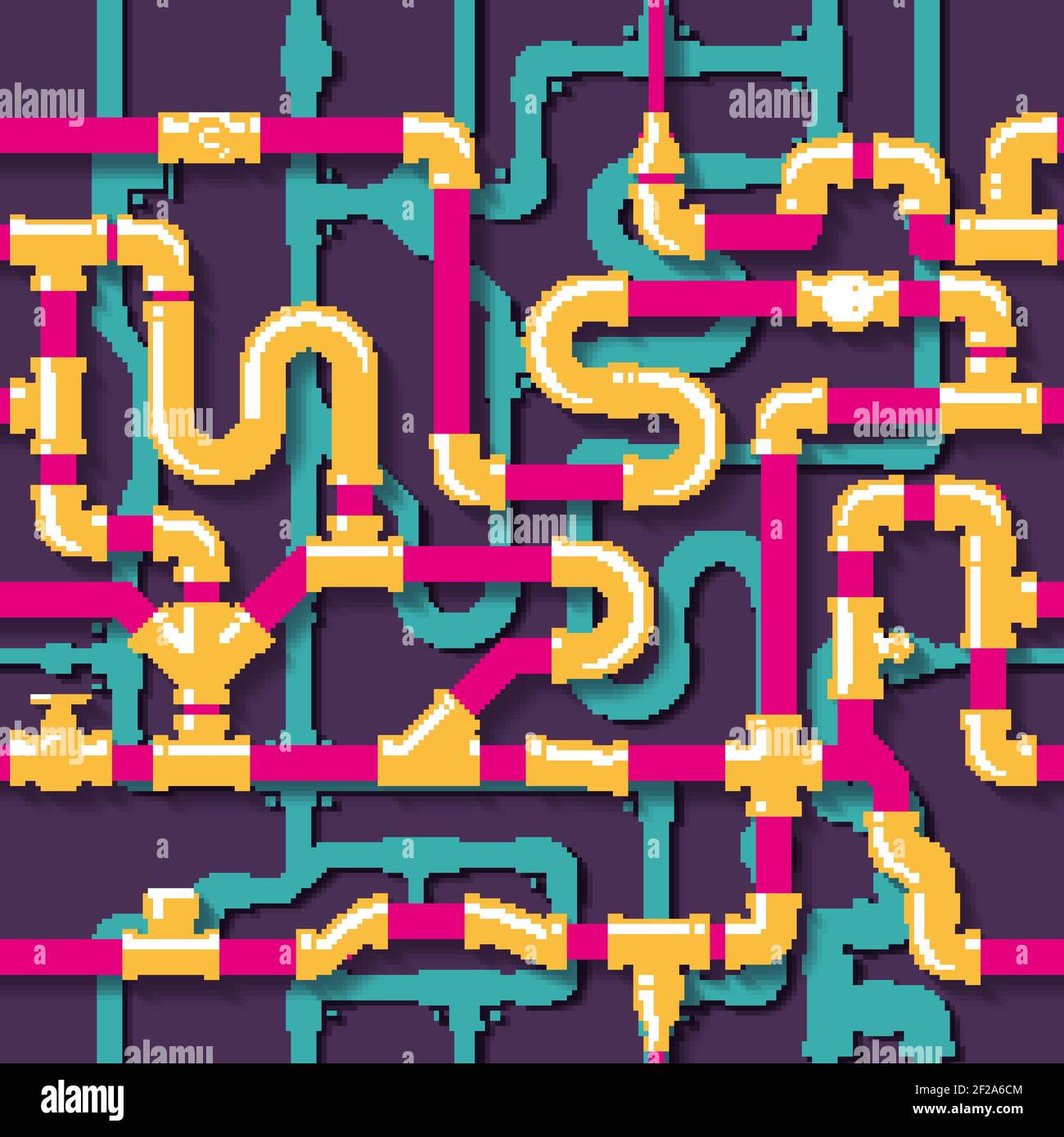Metallic tubing Stock Vector Images - Alamy