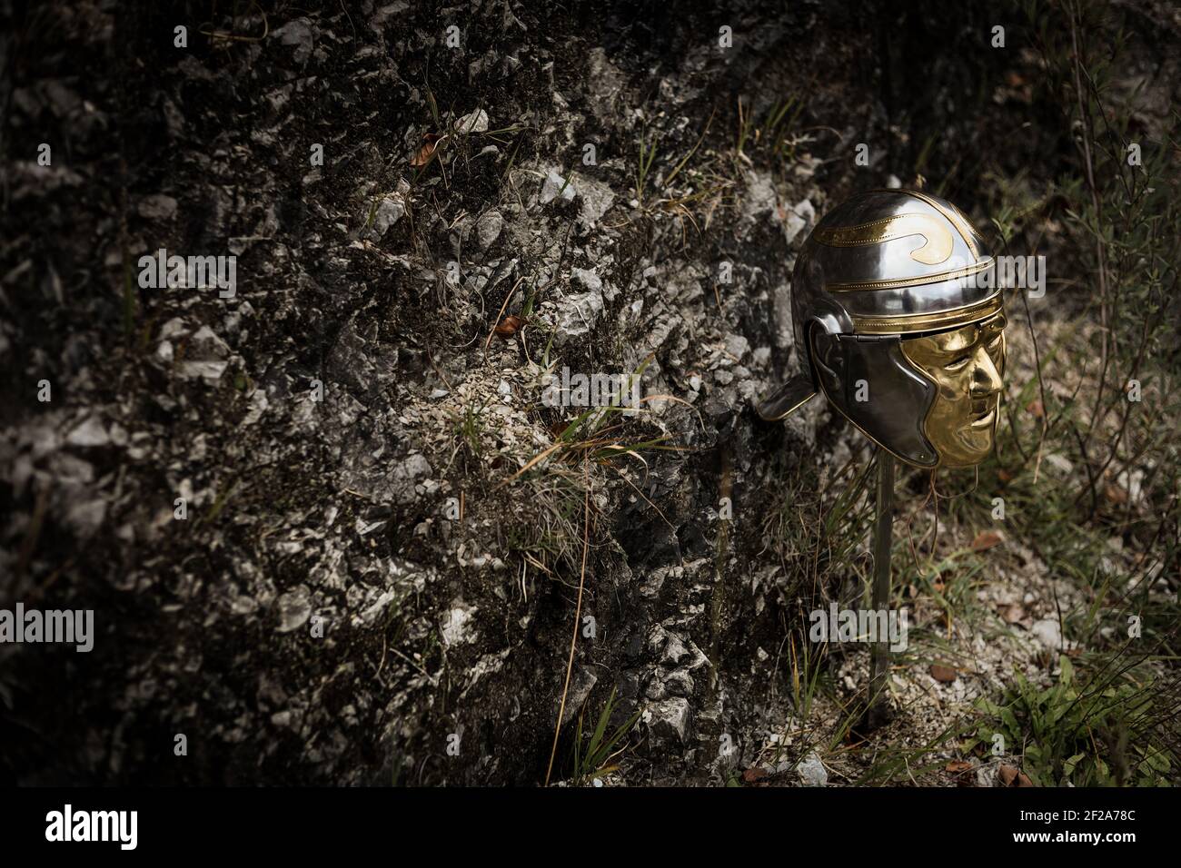 Ancient roman empire soldier armor hi-res stock photography and images ...