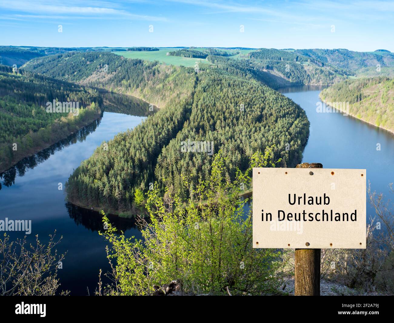 Saale loop hi-res stock photography and images - Alamy