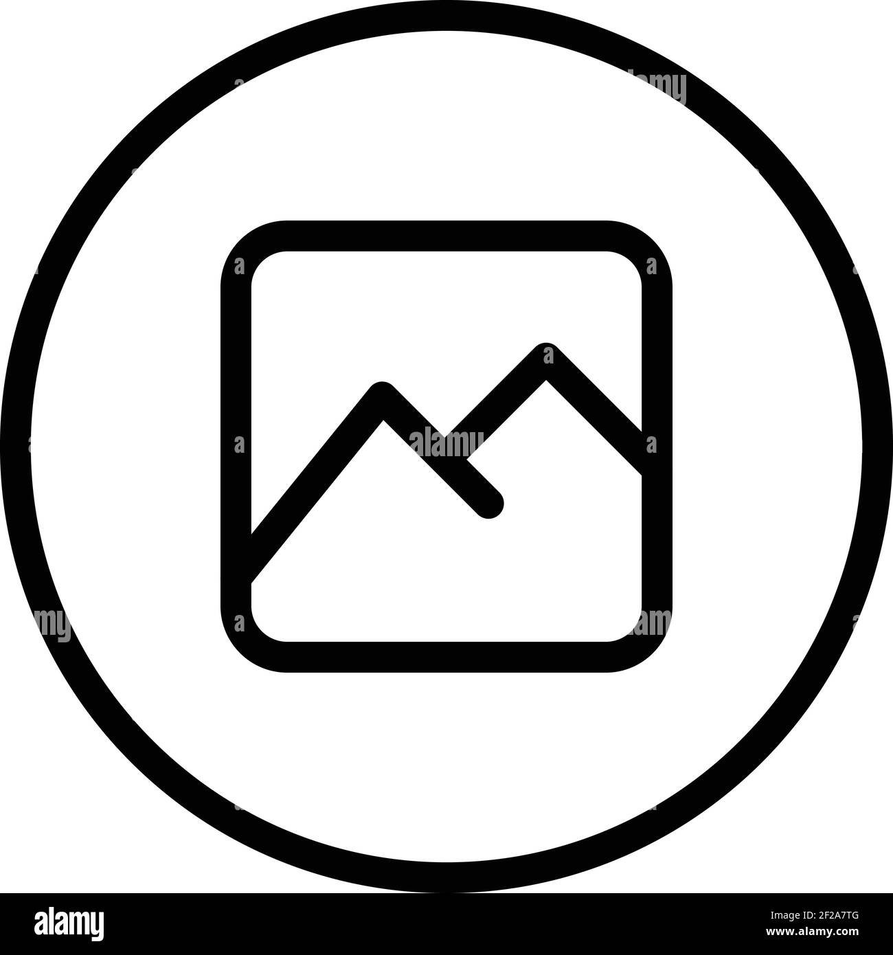 Upload picture interface icon. Outline Upload picture interface vector ...