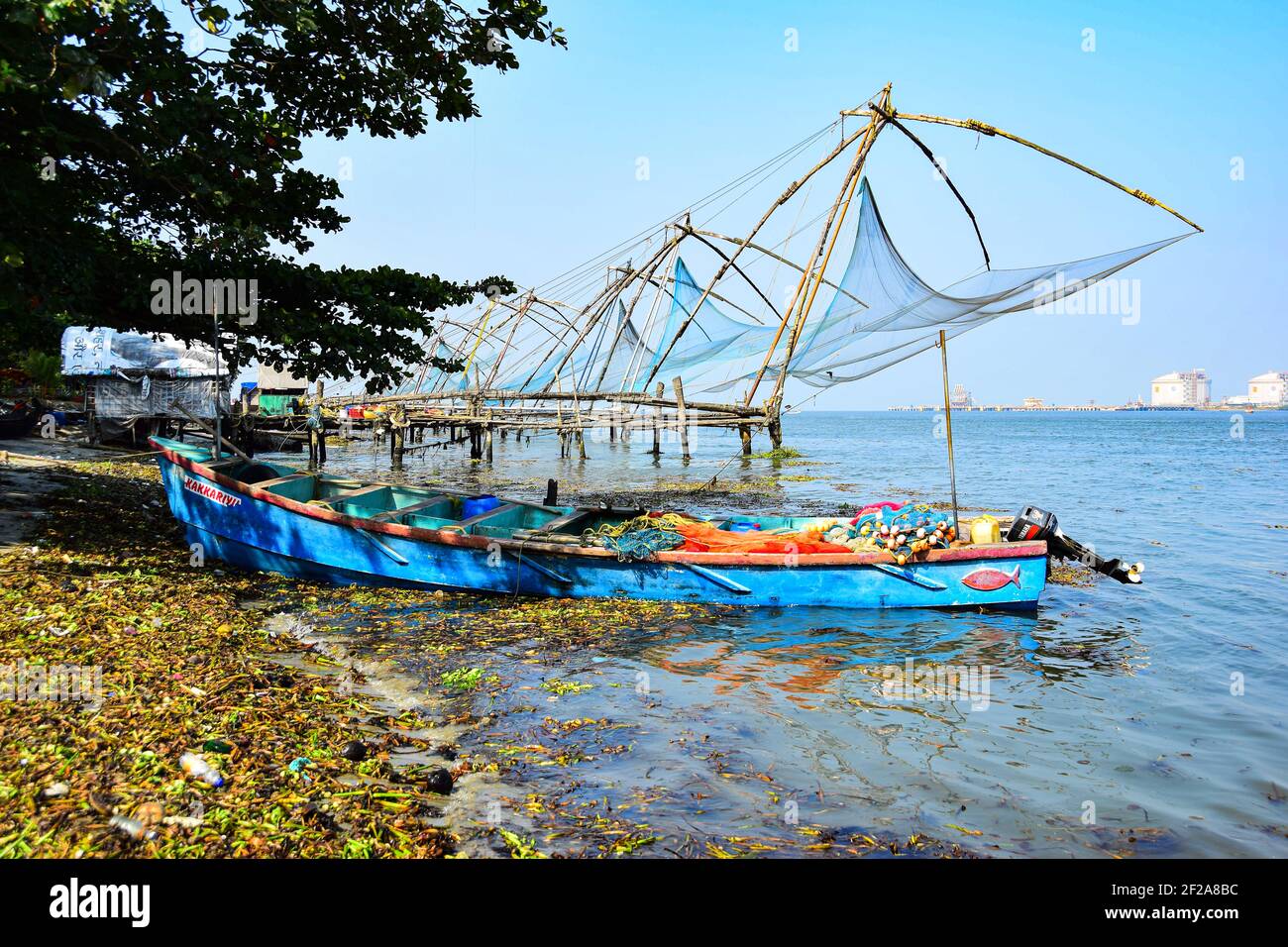 Chinese Fishing Nets, Kochi, Cochin, Kerala, India Stock Photo - Alamy