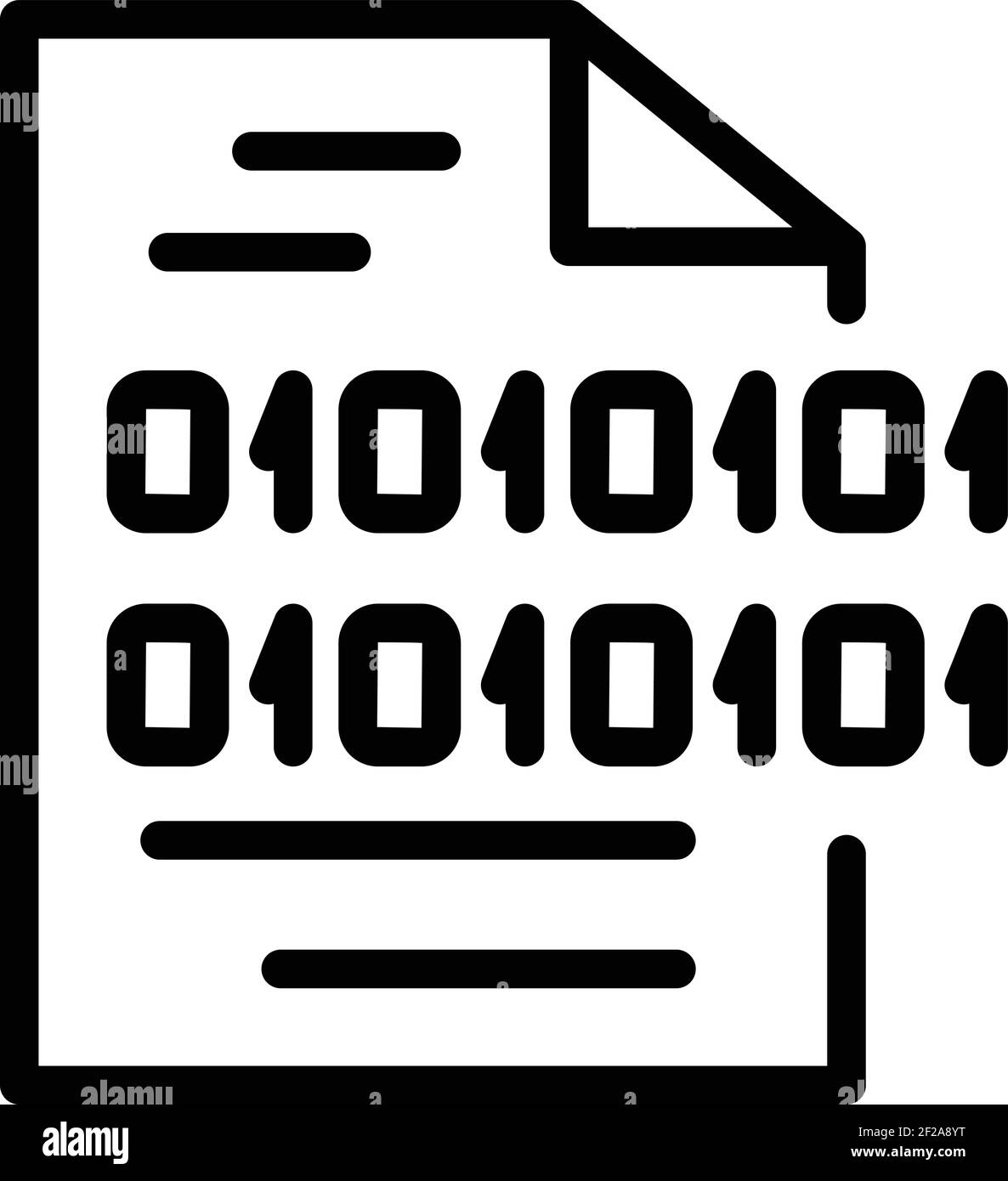 Code interface icon. Outline Code interface vector icon for web design ...