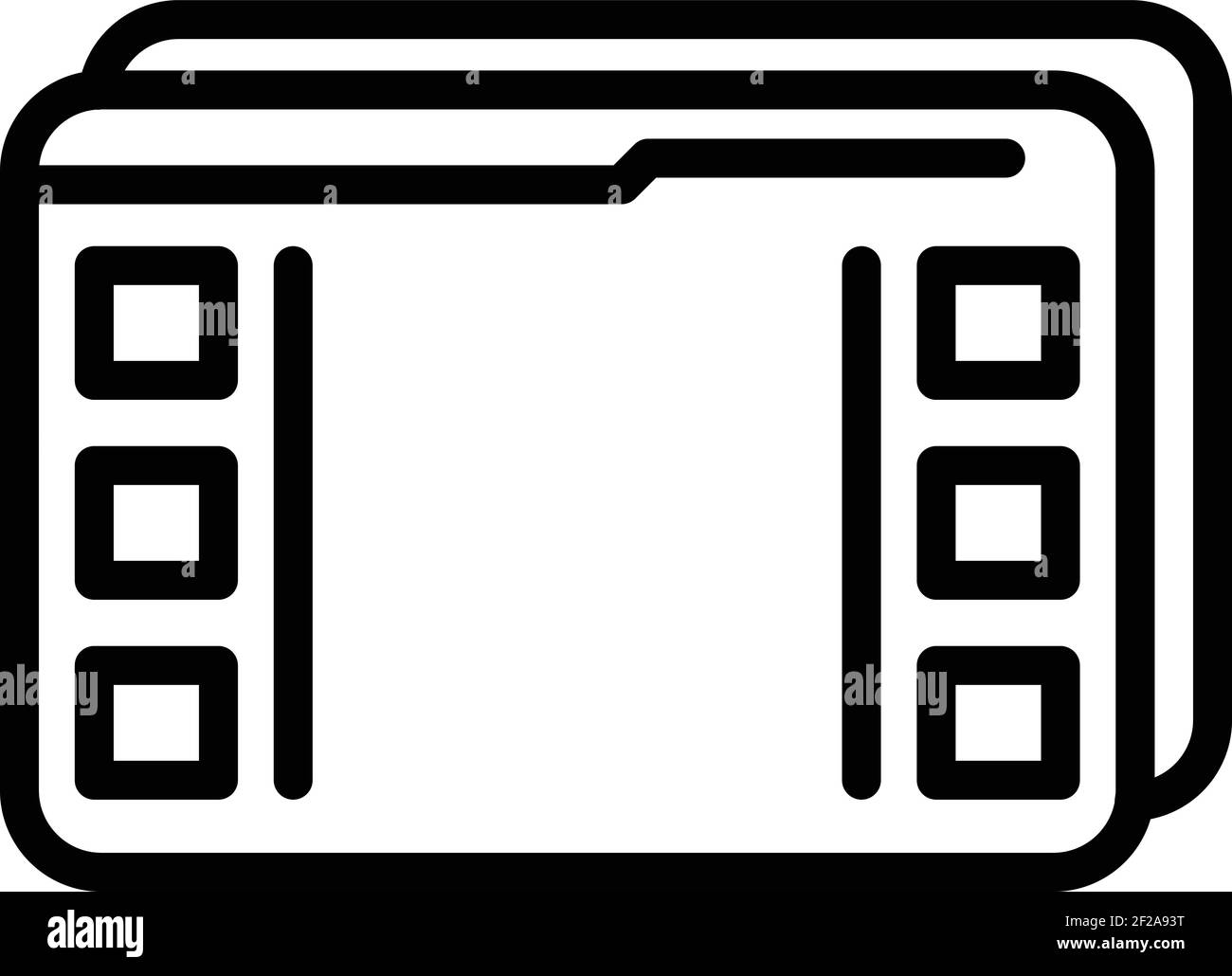 Kit interface icon. Outline Kit interface vector icon for web design ...