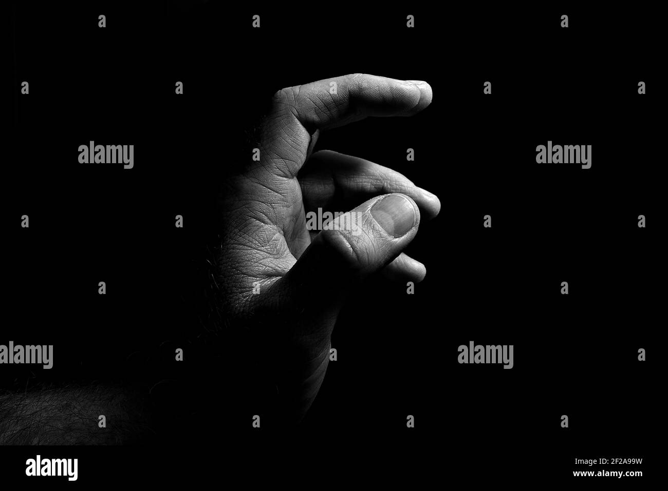 an intimate hands self-portrait, study of the hands Stock Photo - Alamy