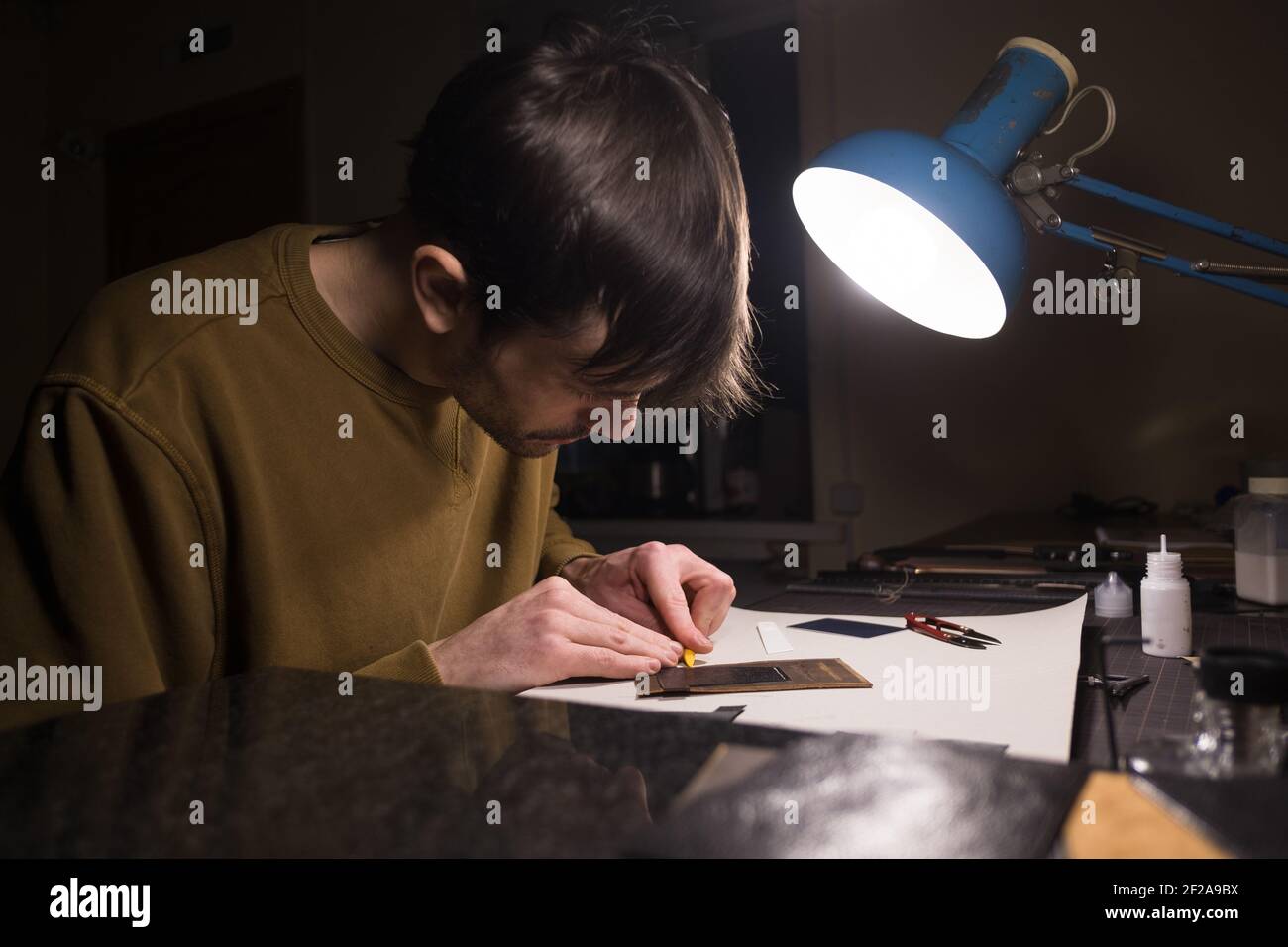 Tailor workspace hi-res stock photography and images - Alamy