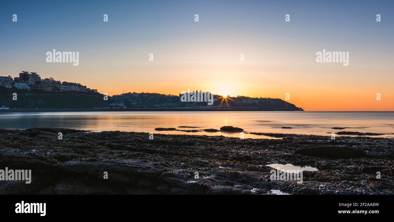 Uk britain england devon torquay marina yachts blue sky hi-res stock ...