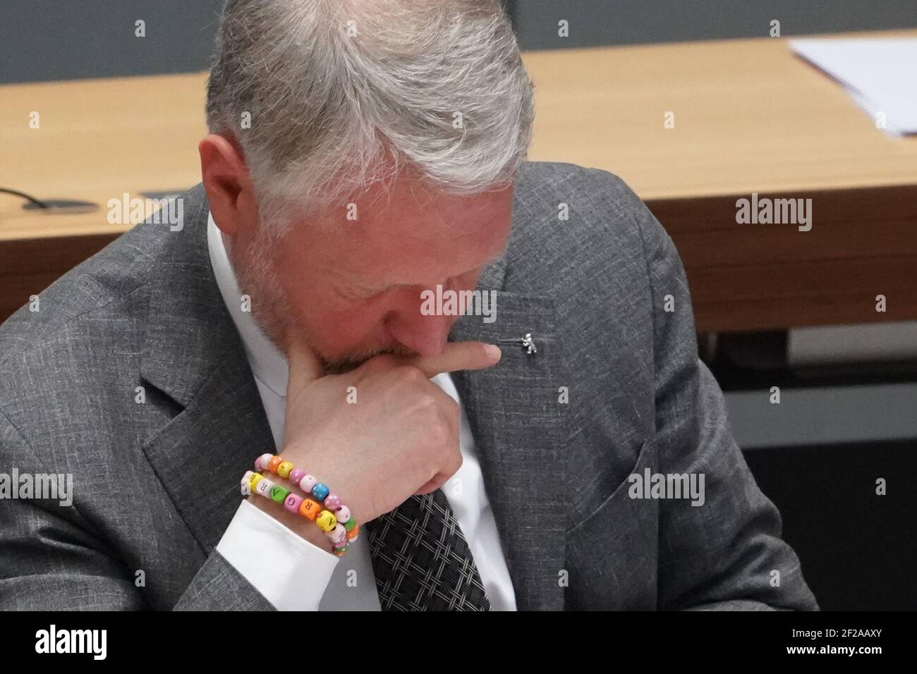 Berlin, Germany. 11th Mar, 2021. Sebastian Scheel (Die Linke), Senator ...