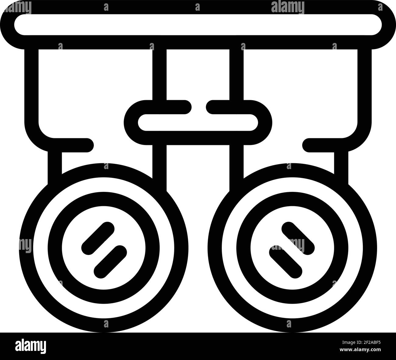 Phoropter icon. Outline Phoropter vector icon for web design isolated ...