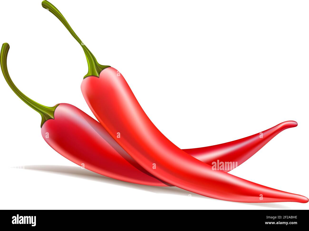 One red chilli Stock Vector Images - Alamy