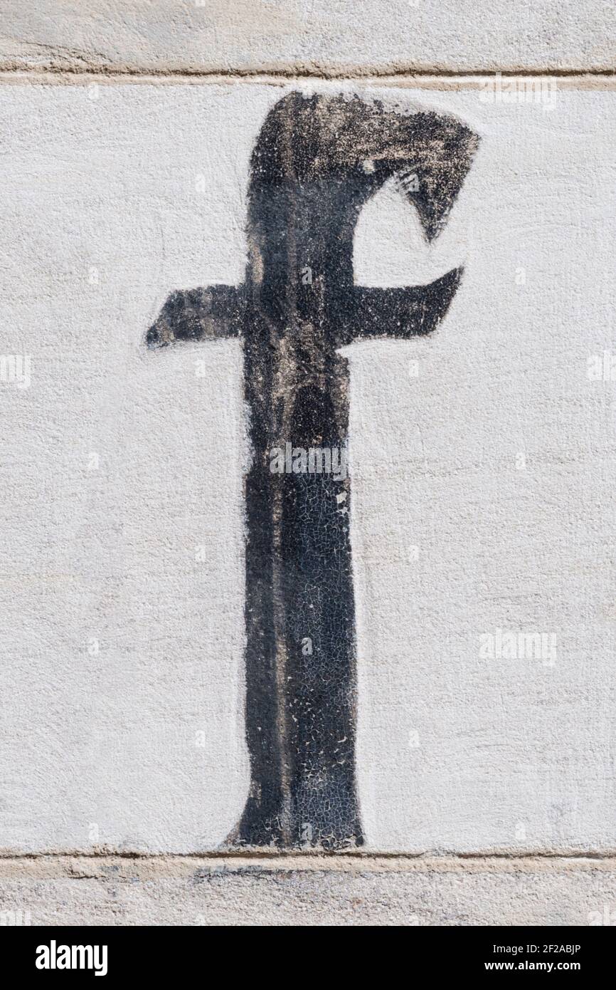 Pen Graffiti Letter F