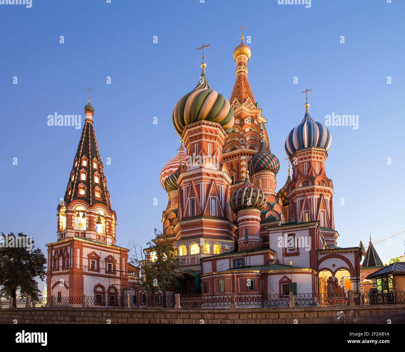 Moscow, Russia, Red Square, Cathedral of Intercession of Most Holy ...