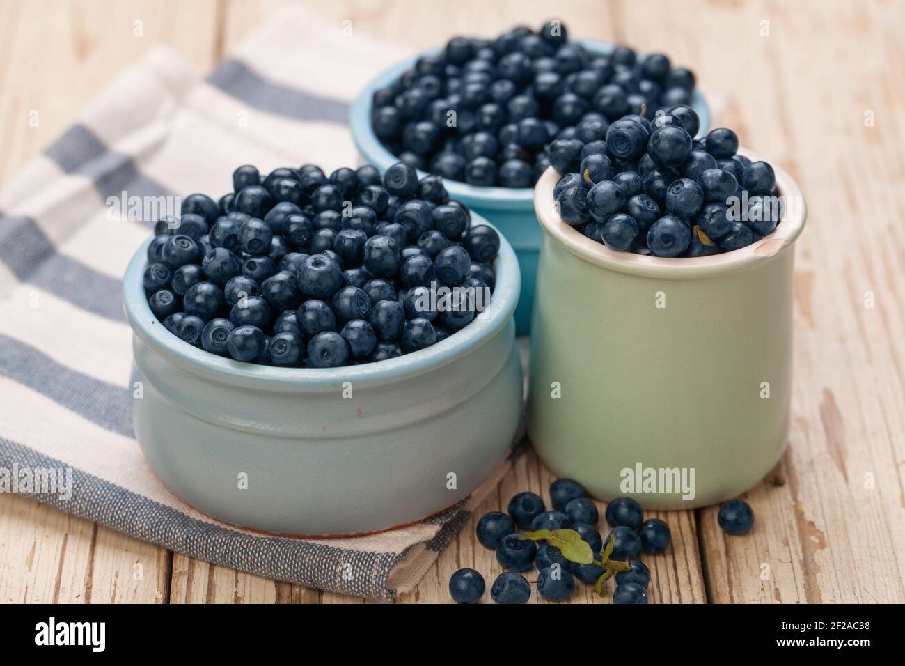 Blueberries, healthy eating and organic food concept Stock Photo - Alamy