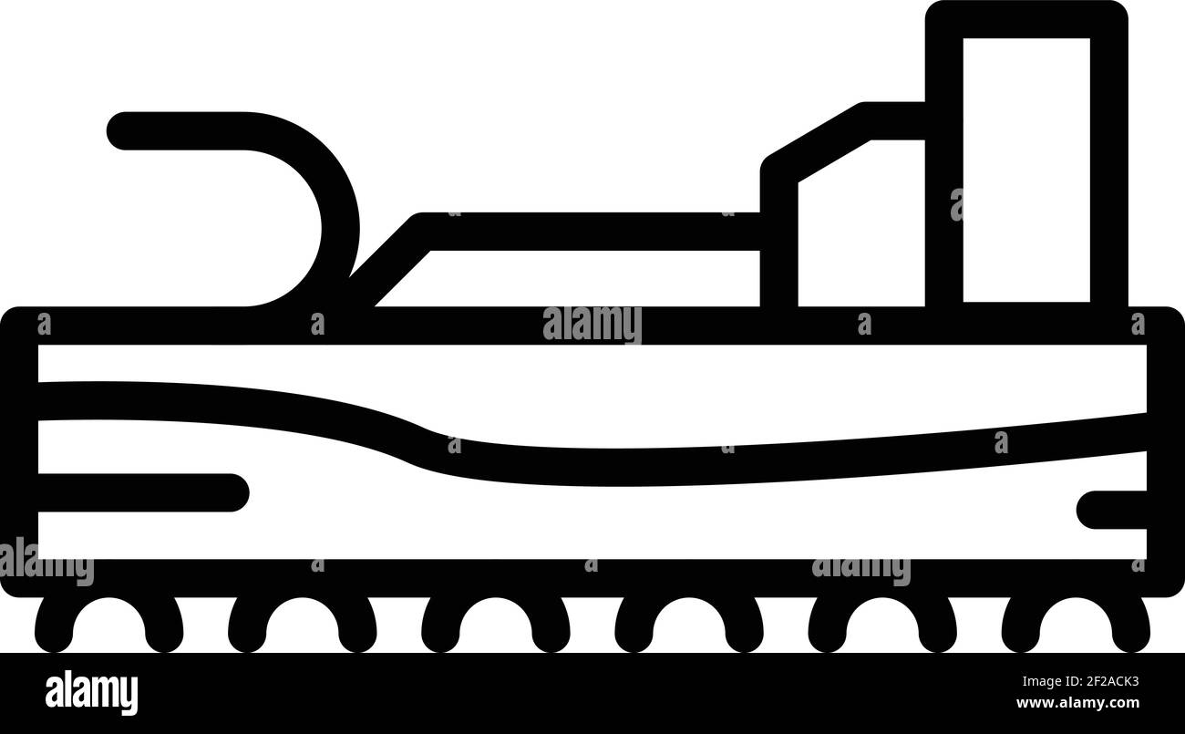 Wood chips icon. Outline wood chips vector icon for web design isolated ...