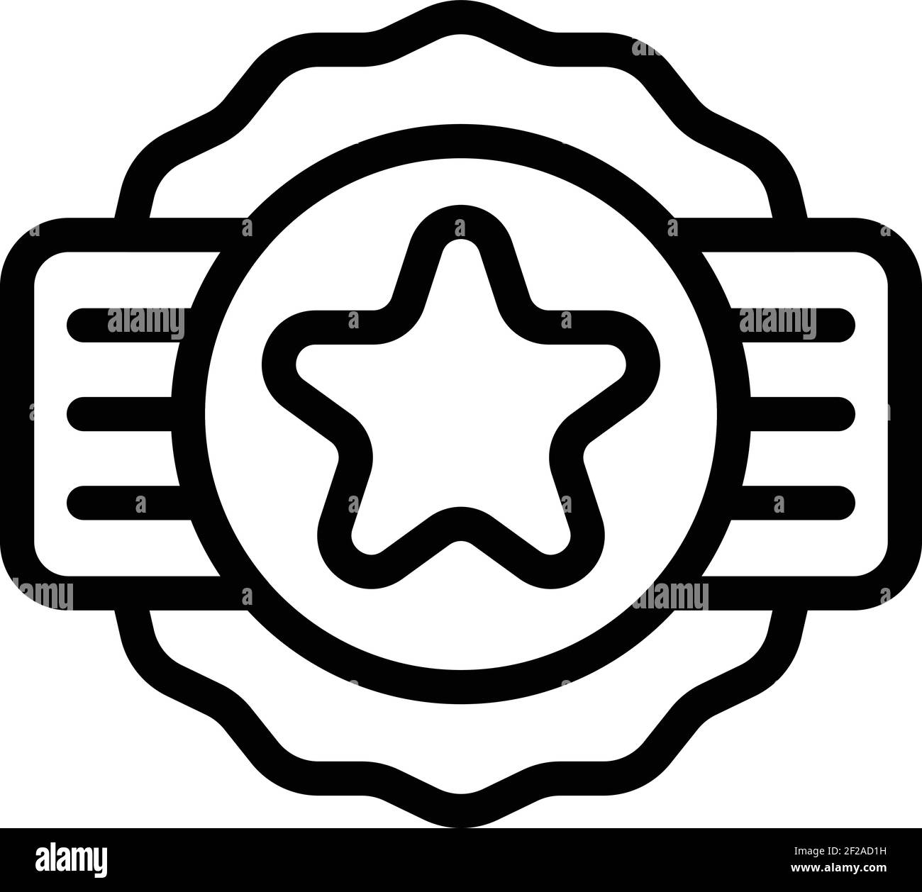 Olympic prize icon. Outline olympic prize vector icon for web design ...