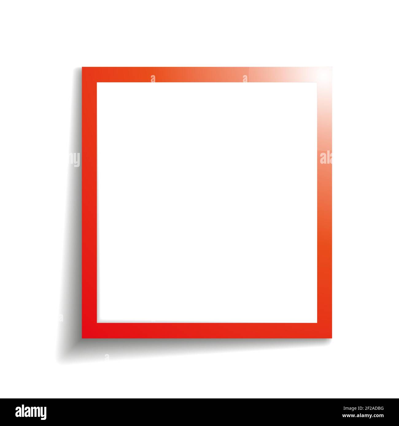 Square background with tilted frame and blank copy space. Vector ...