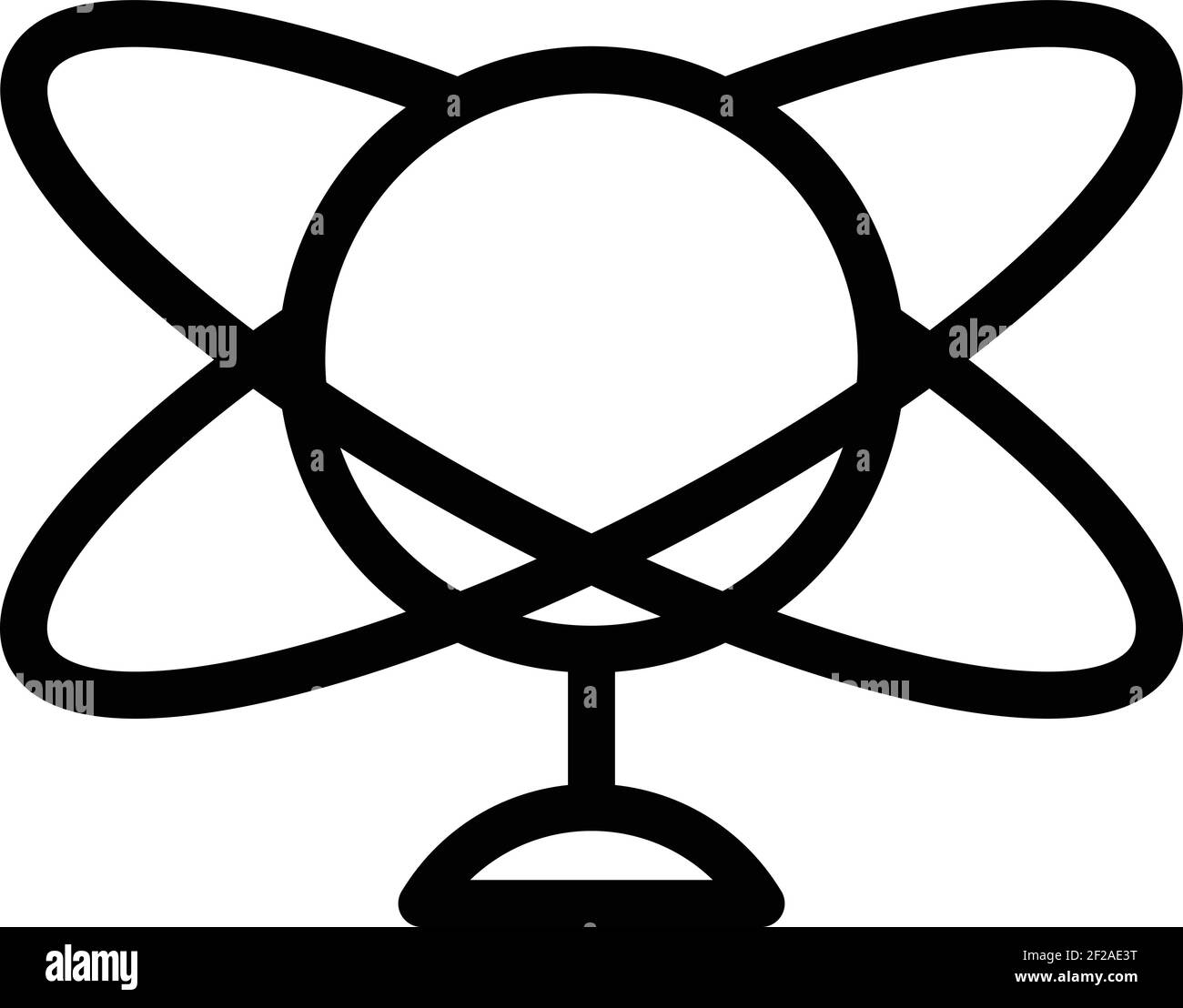 Perpetual motion icon. Outline Perpetual motion vector icon for web ...